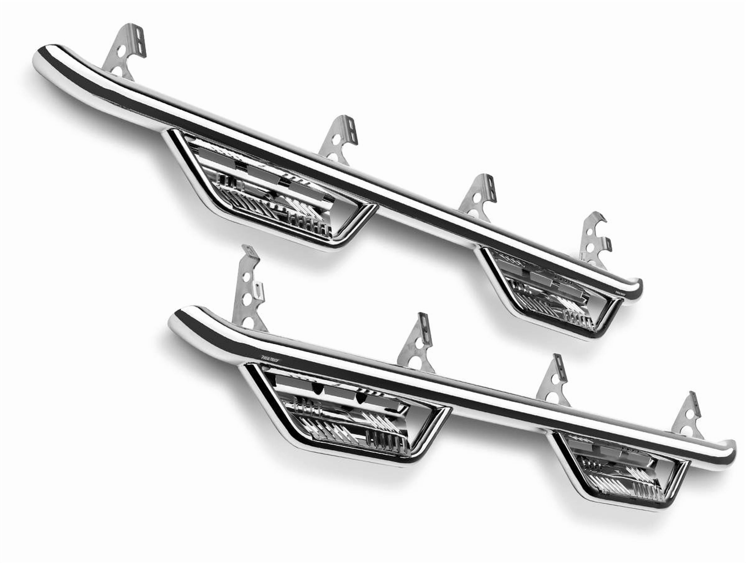 N-Fab by RealTruck Podium SS Steps for Toyota Tacoma | Cab Length ...