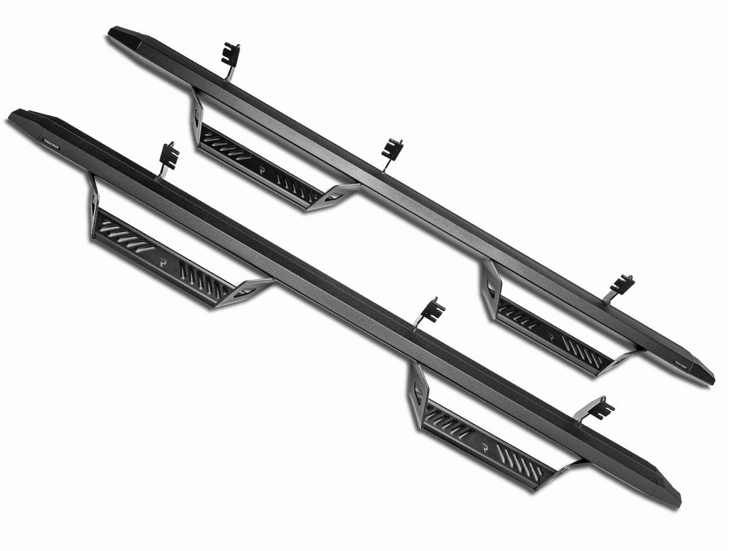 N-Fab Textured Black Cab Length Predator Pro Steps Fit 2018-2024 Jeep ...
