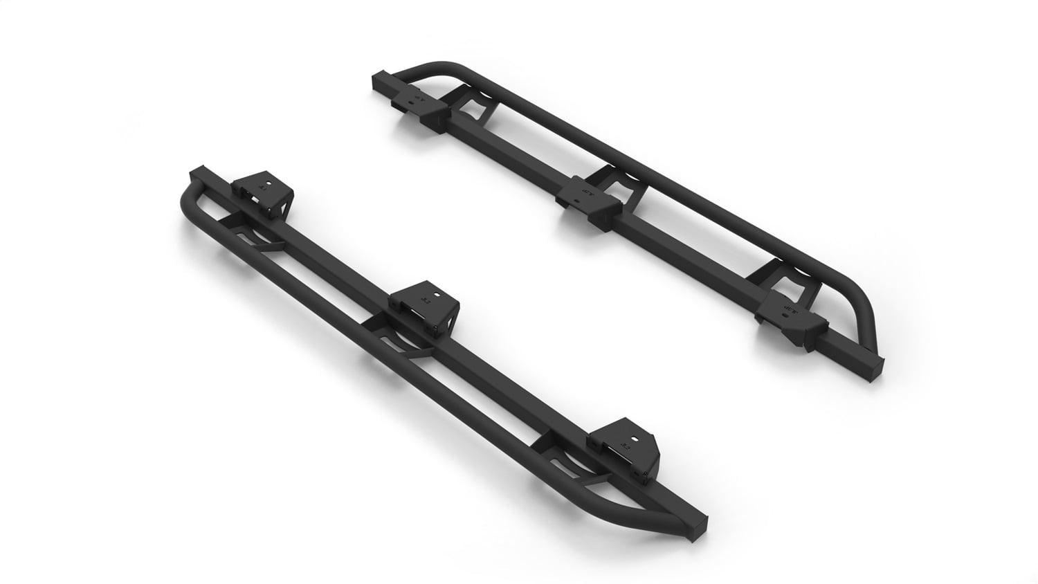 N-Fab Trail Slider Steps 07-17 Jeep Wrangler JK 4dr - SRW - Textured ...