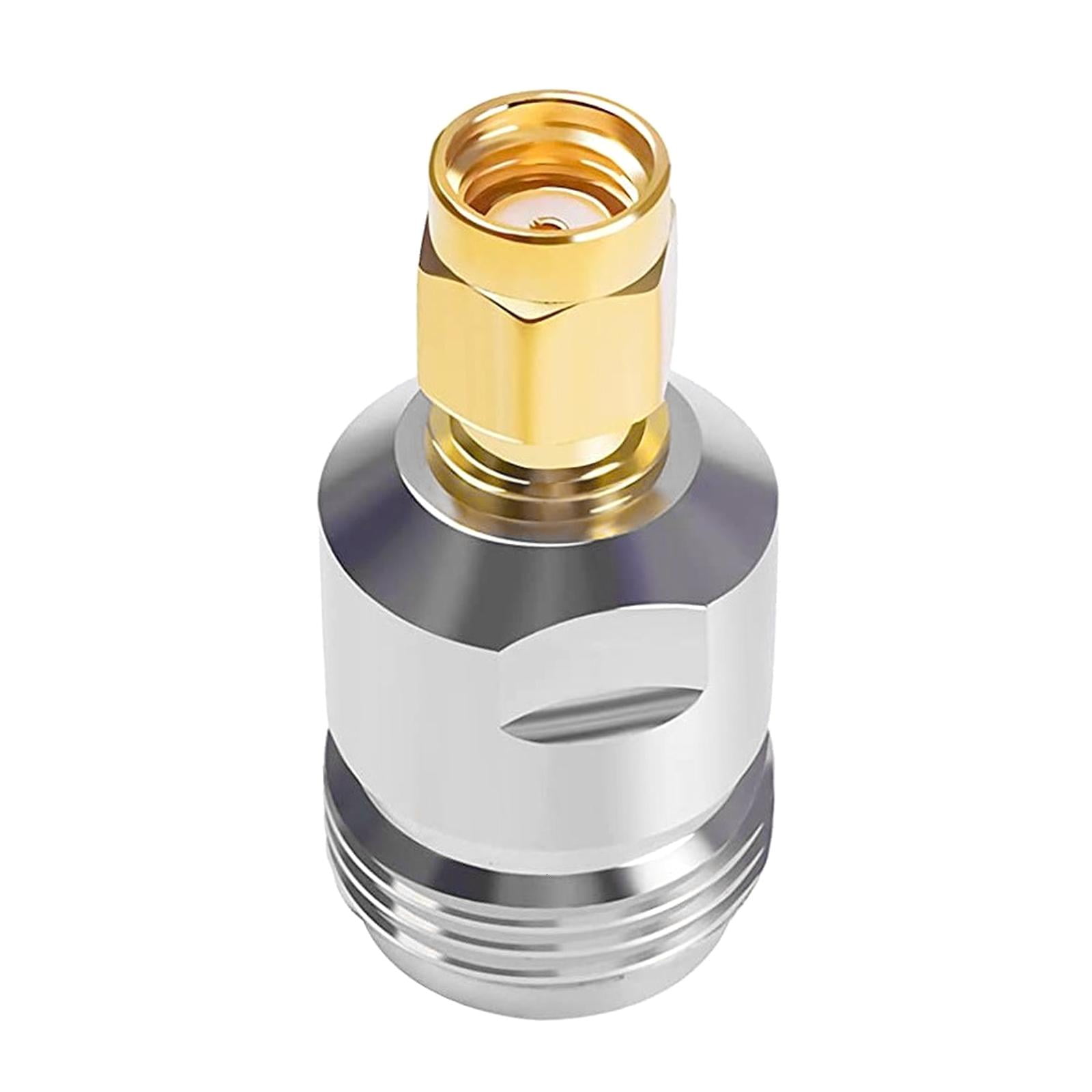 N Female to SMA Male Plug Straight RF Connector Adapter 50ohm - Walmart.com