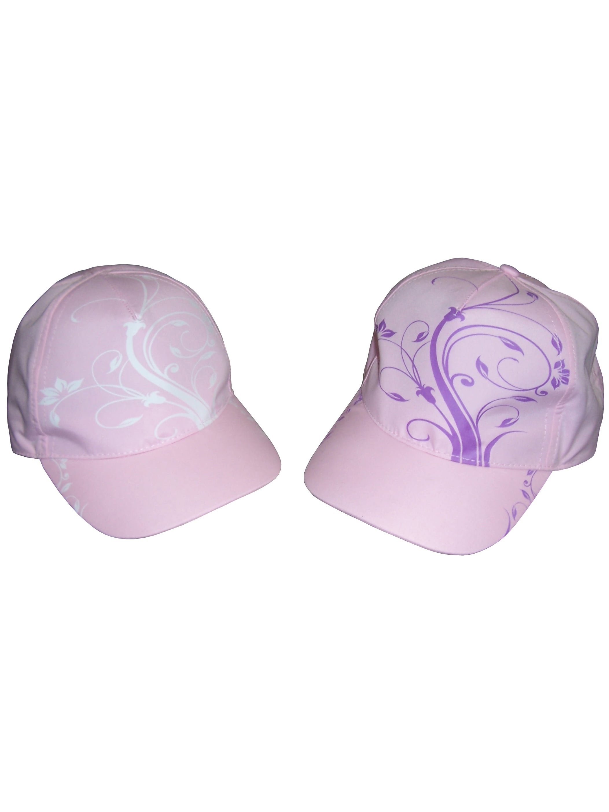 N'Ice Caps Girls' Color Changing Floral Print Baseball Cap, Adjustable ...