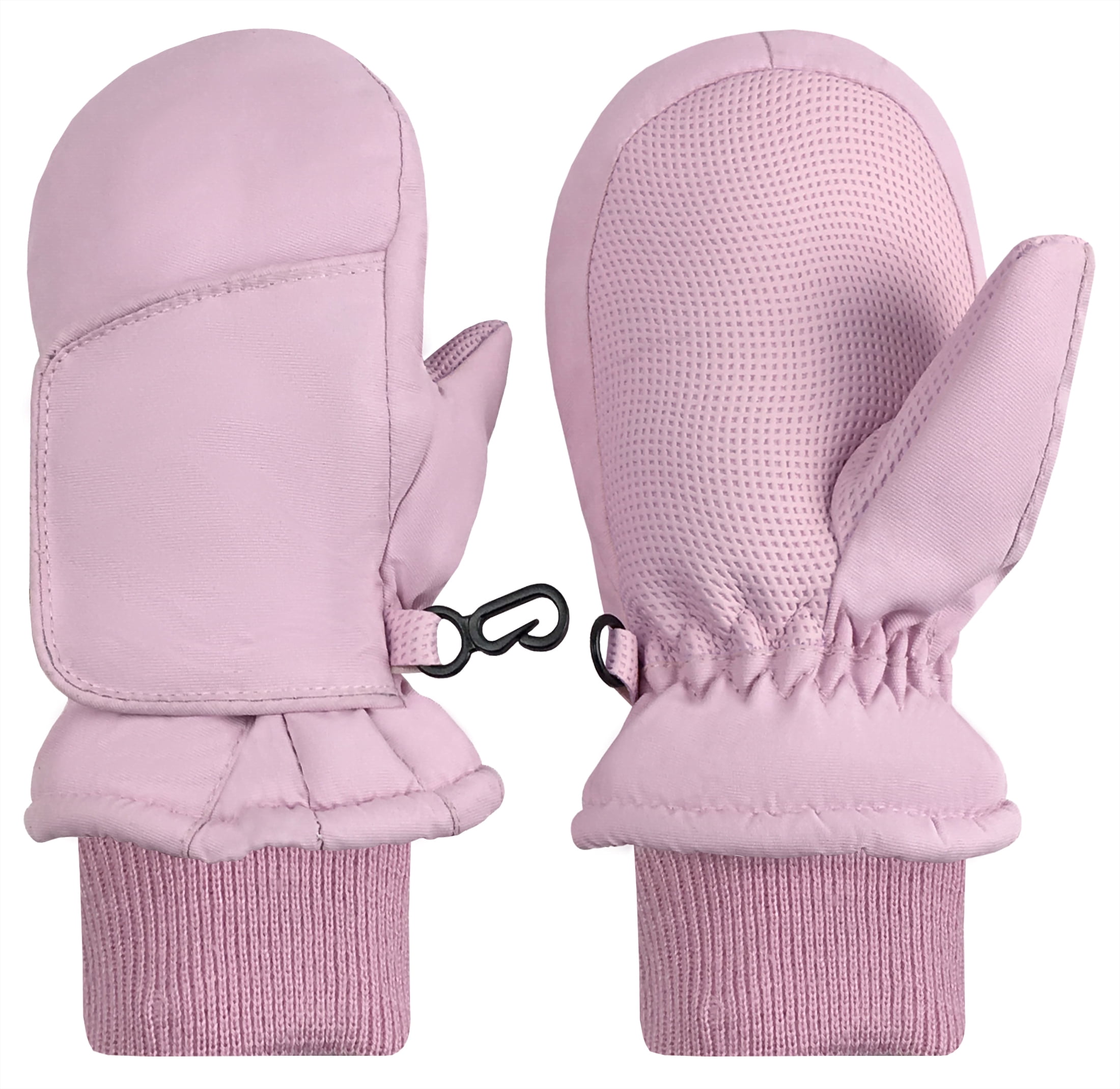 N'Ice Caps Kids Thinsulate Insulated Waterproof Ski Mittens | Easy-on ...