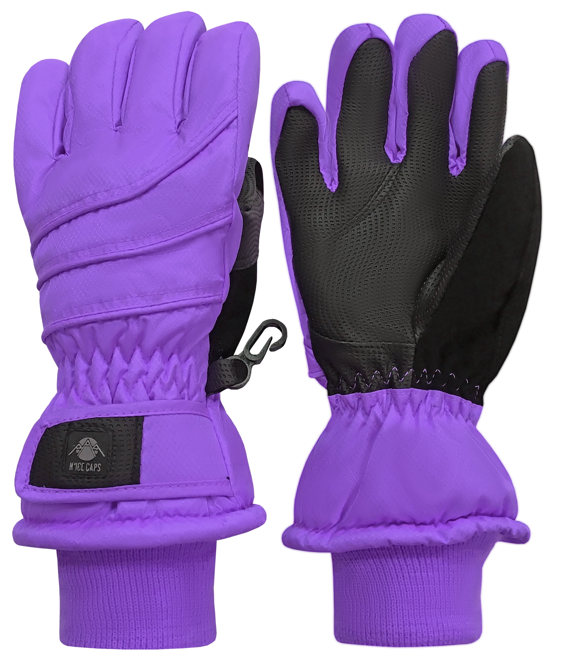 N'Ice Caps Womens Waterproof Thinsulate Gloves Winter Ski Snow Adults ...