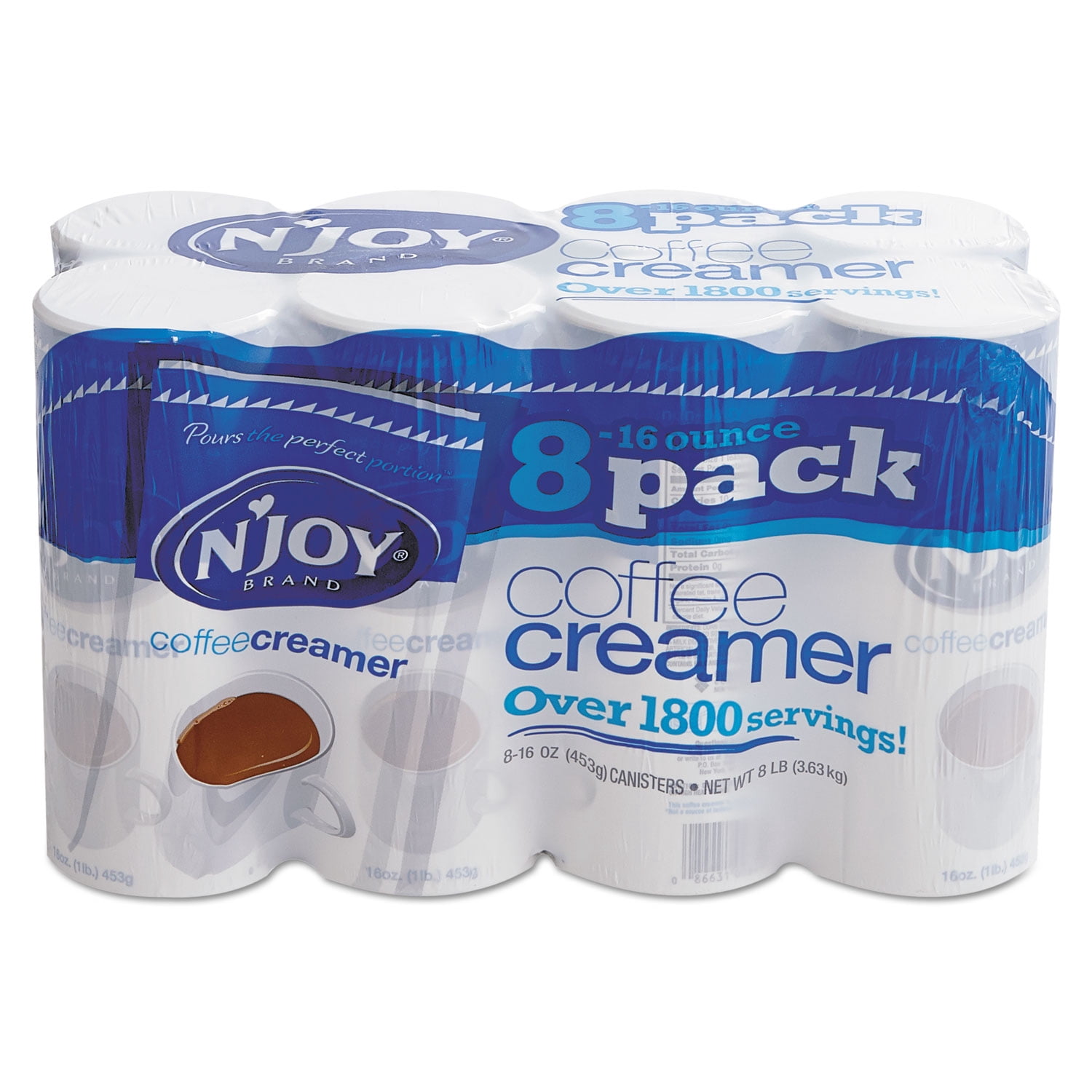 N'Joy N' Joy Original Dairy Free Powdered Creamer 16 oz. 8/Pack (90849 ...