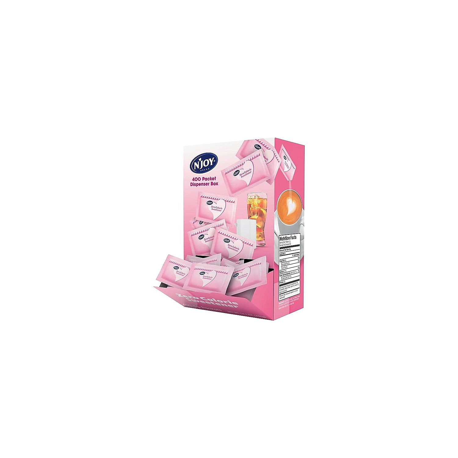 N'Joy Zero Calorie Sweetener, Pink Saccharin, 14.1 Ounce - Walmart.com