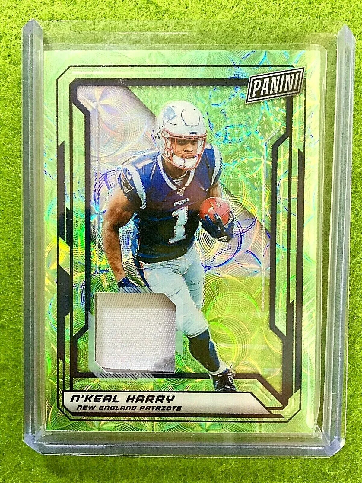 N'KEAL HARRY PRIZM JERSEY ROOKIE CARD TOM BRADY 's WR #/25 RC 2019 ...