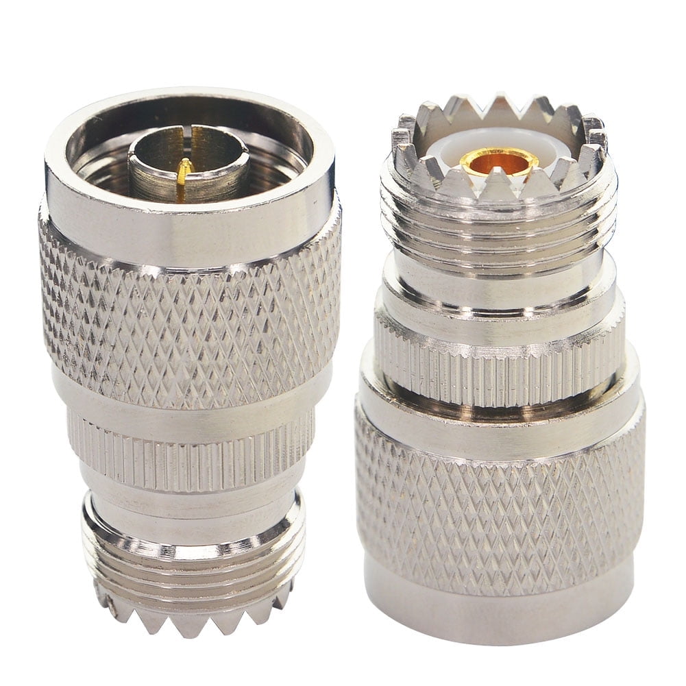 N Male to UHF Female SO-239 Connector SO239 Jack to N-Type RF Coaxial ...