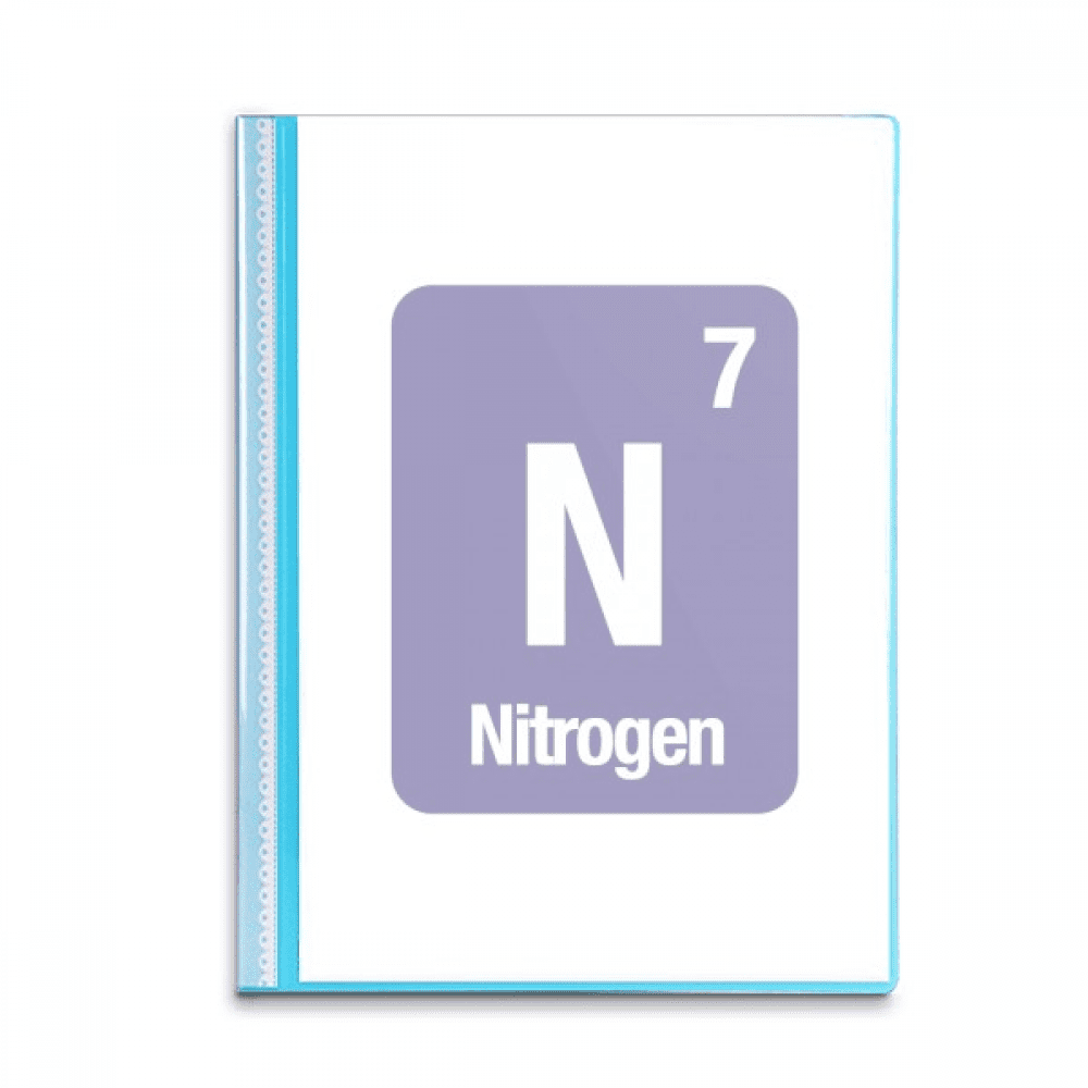 N Nitrogen Checal Element Science Book Sheet Protectors Portfolio ...