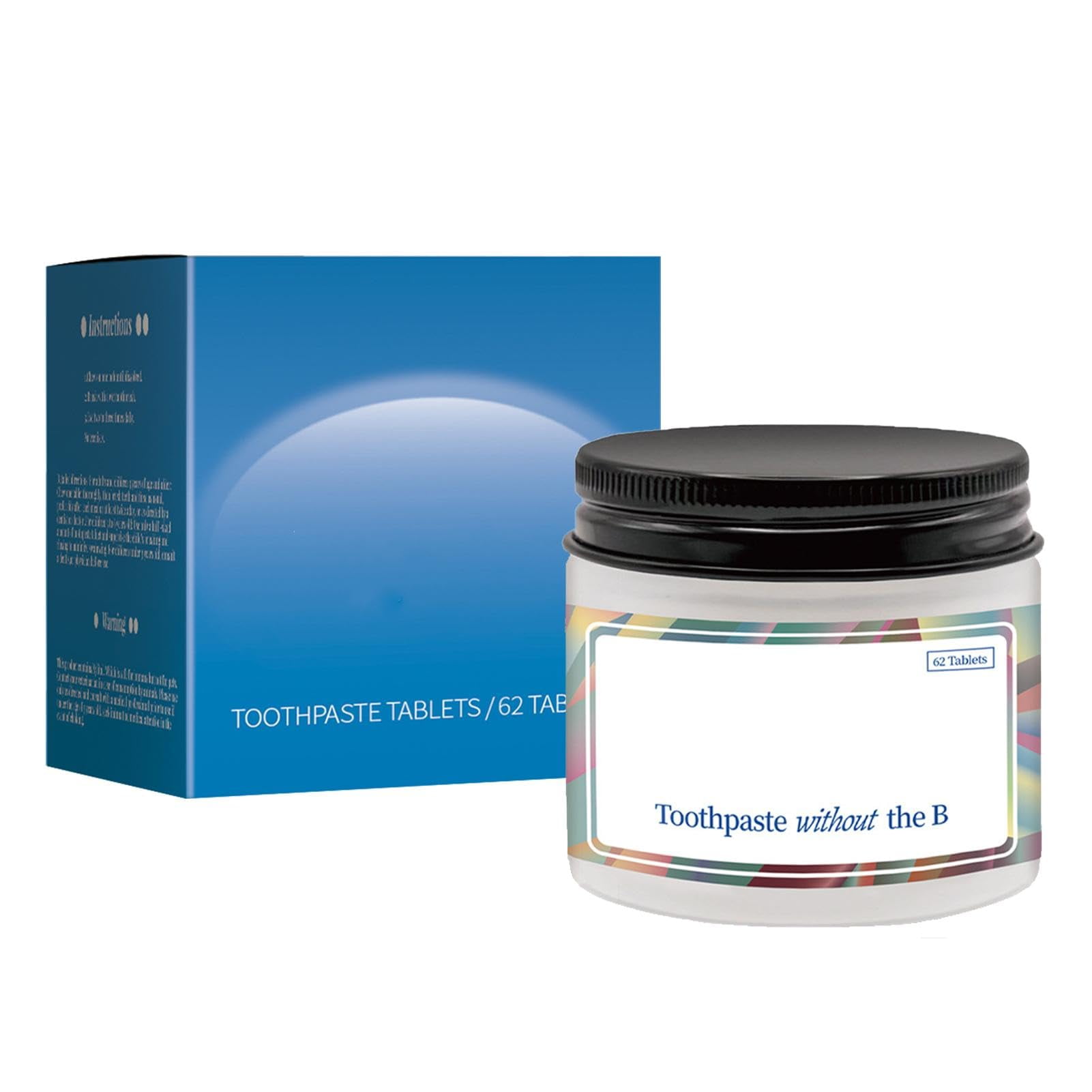 N-OBS Toothpaste Tablets, Natural Chewable Toothpaste Tablets, Nano ...