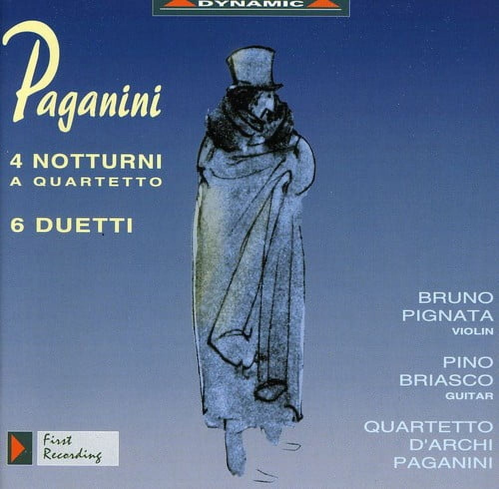 N. Paganini - 6 Duets for Violin & Guitar / 4 Notturni a Quart - Music ...