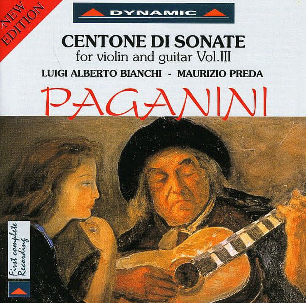 N. Paganini - Sonatas for Violin & Guitar 3 - Music & Performance - CD ...