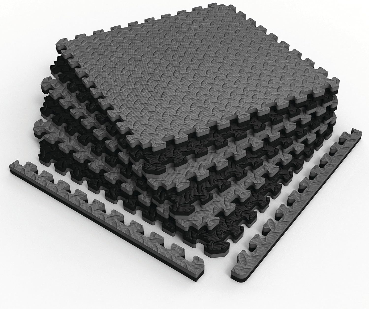 NÖRSK Duräflex Medium-Duty Reversible Interlocking Foam Floor Tiles ...