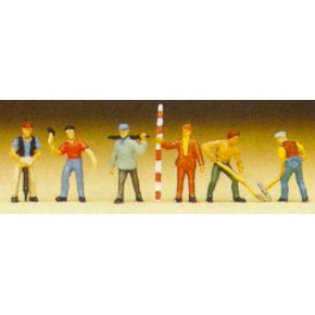 Toy Construction Worker Figures