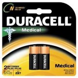 Duracell N Size Alkaline Battery, Long-Lasting Life, 1.5V, Pack of 2 ...