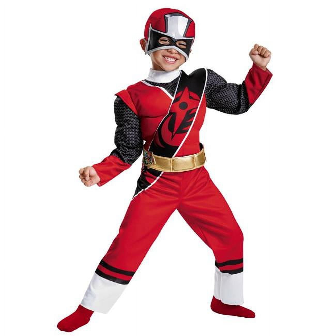 N Steel Muscle Red Ranger Child Costume - 4-6 - Walmart.com