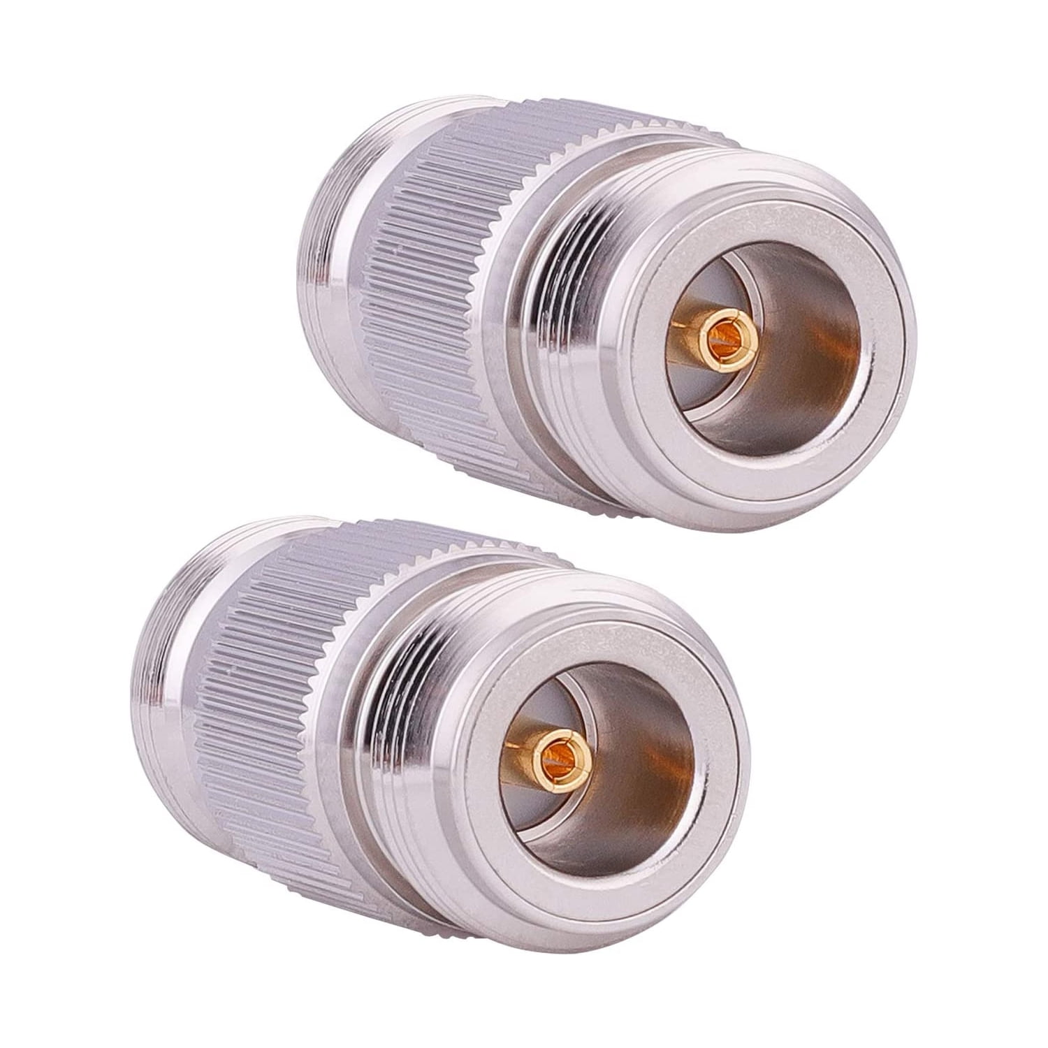 N Type Connector 2Pcs N Female to N Female Connector MOOKEERF RF Coax ...