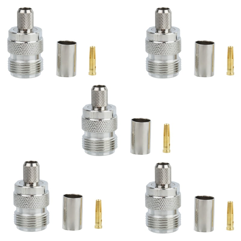 N-Type Female Crimping -5 RF Connector Antenna Connector 5D- LMR300 ...
