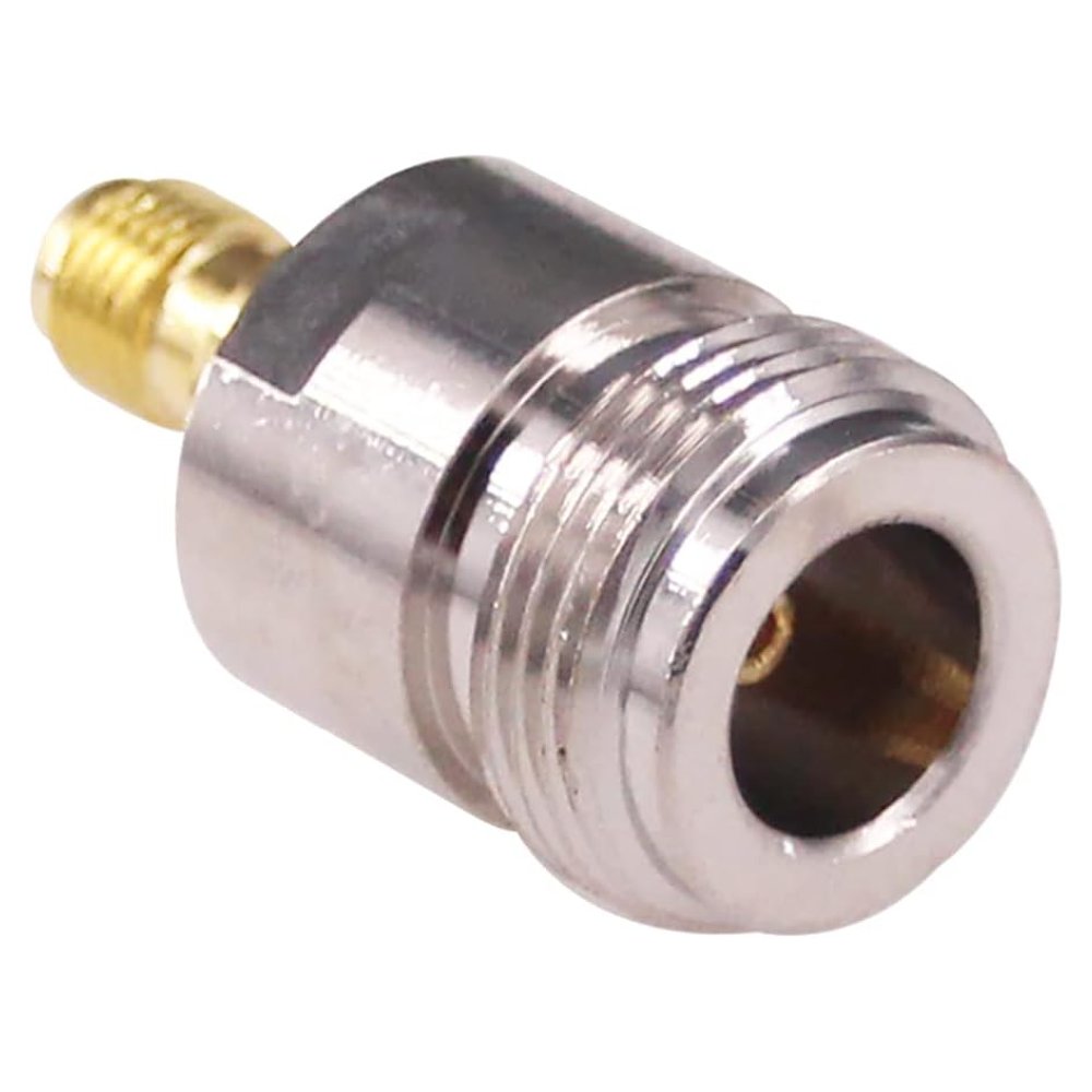 N-Type Female RF Jack to SMA Female Jack RF Adapter Barrel Connector ...