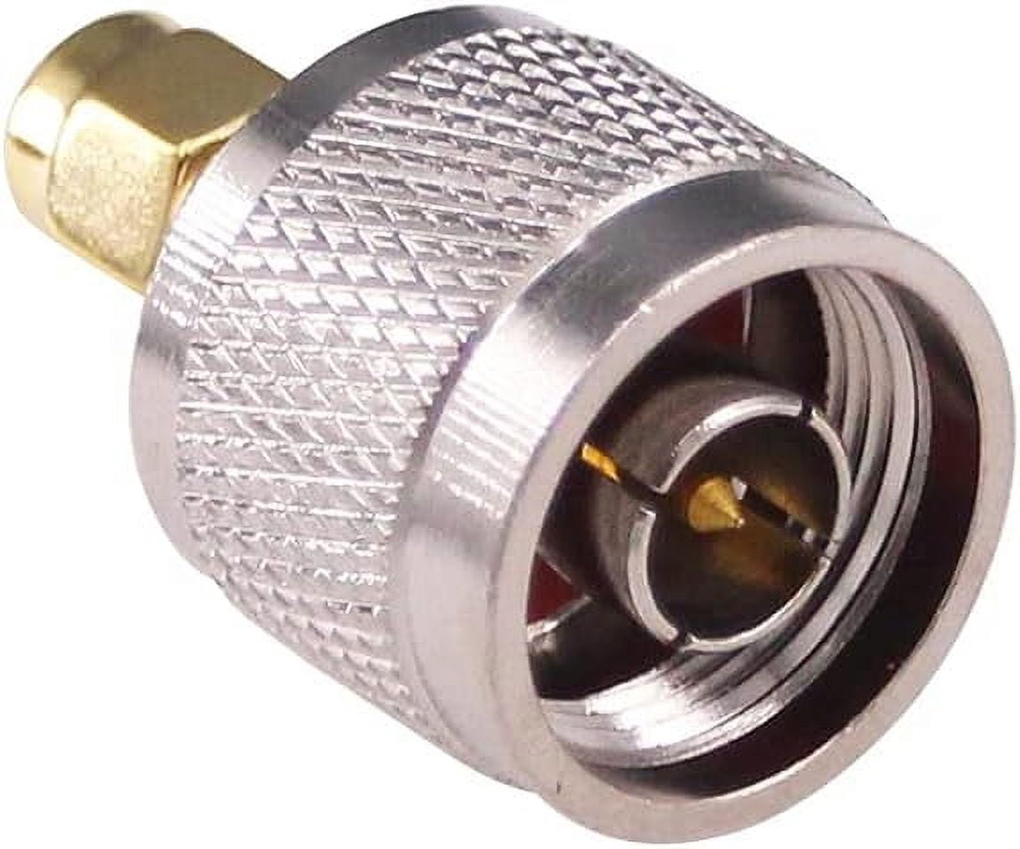 N-Type Male Plug to SMA Male Plug RF Adapter Barrel Connector - Walmart.com