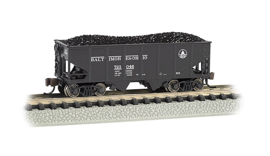 N USRA 55-Ton 2-Bay Outside Braced Hopper Baltimore & Ohio #723046 ...