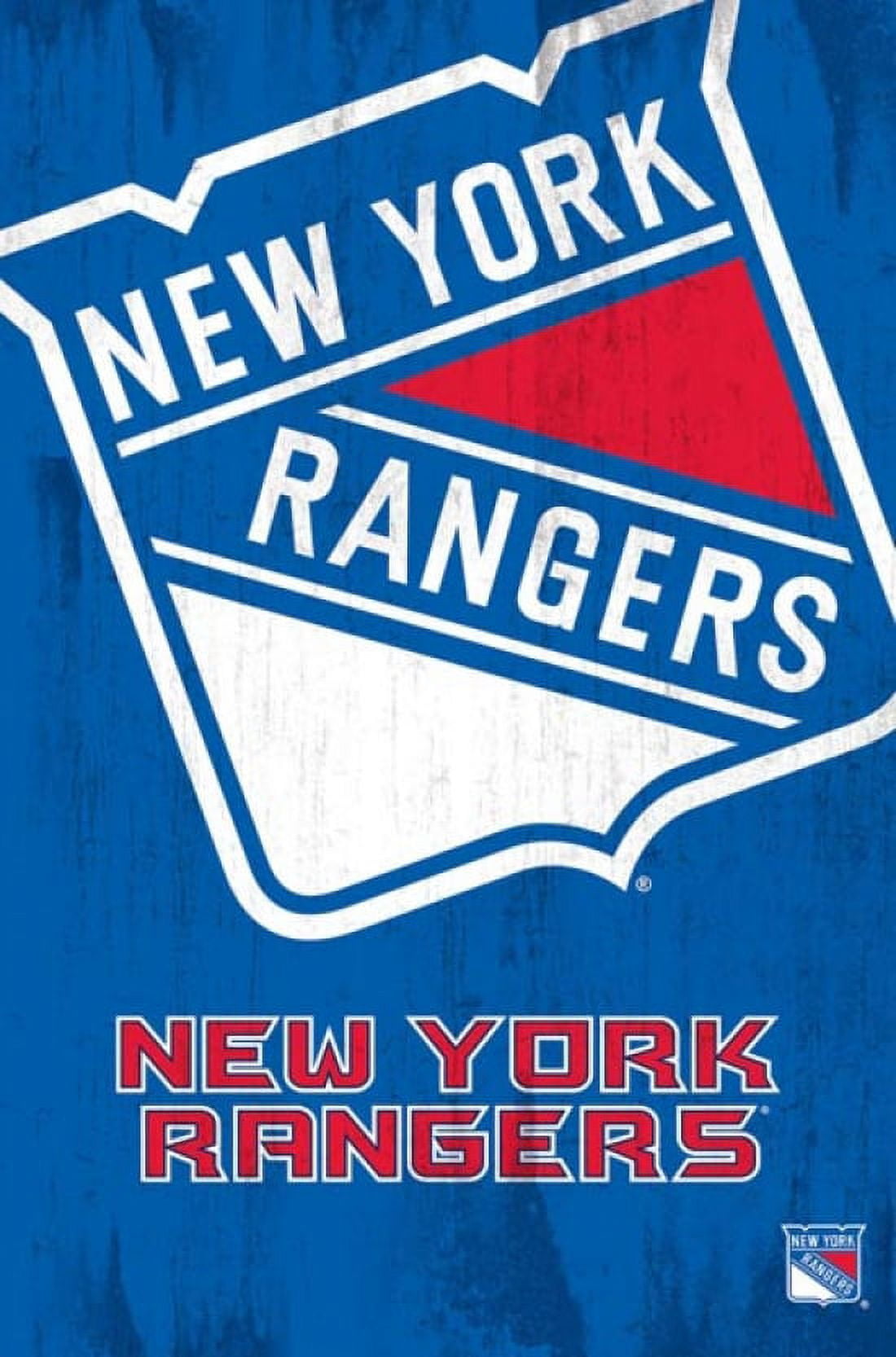 N.Y. Rangers - Logo Laminated Poster (24 x 36) - Walmart.com