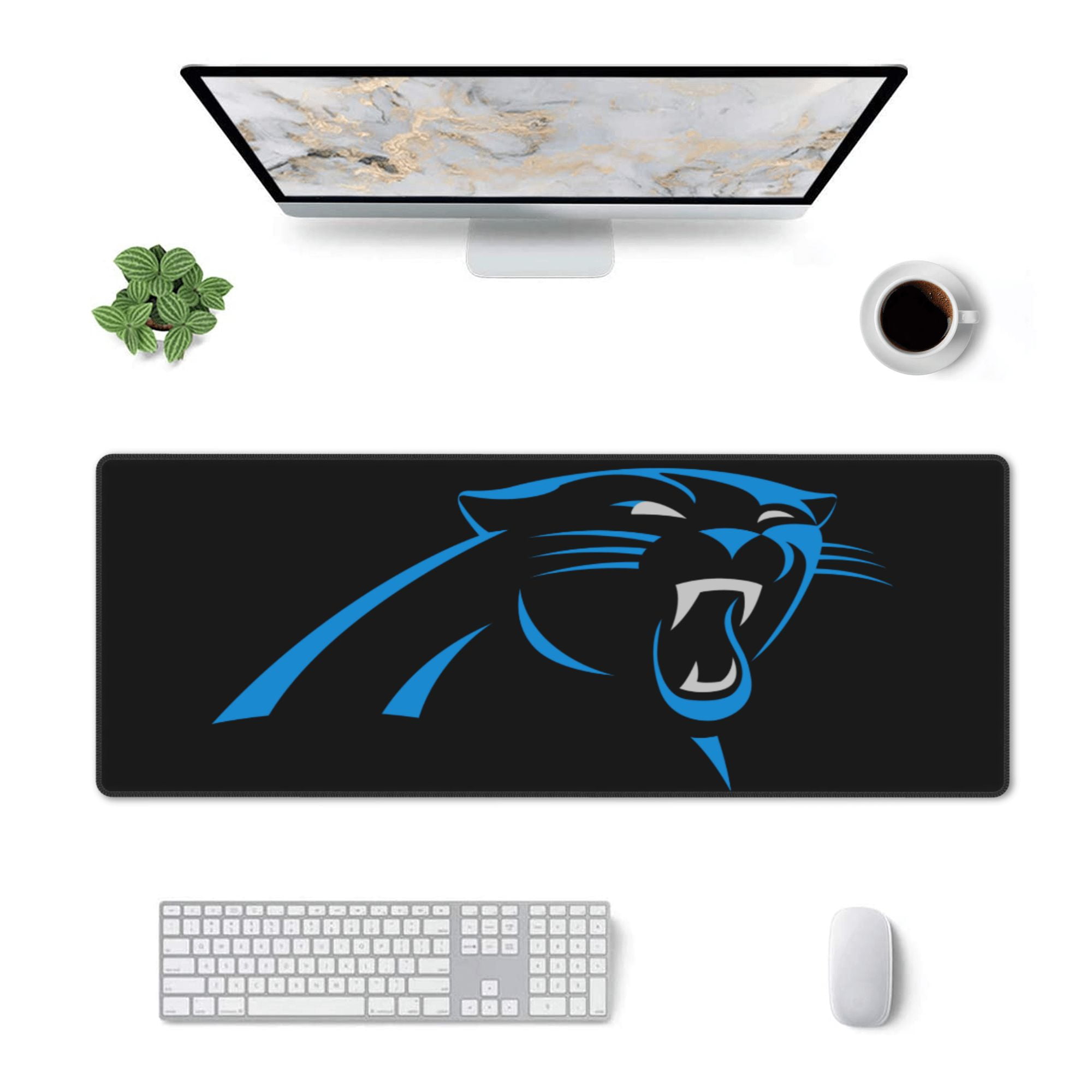 N_fl Mouse desk pad, large gaming mouse pad for laptop computer desktop ...