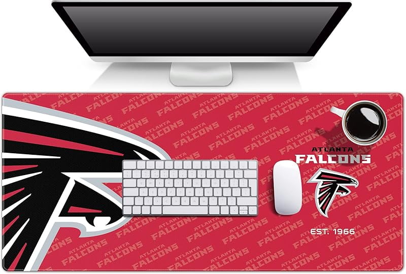 N_fl Mouse desk pad, large gaming mouse pad for laptop computer desktop ...