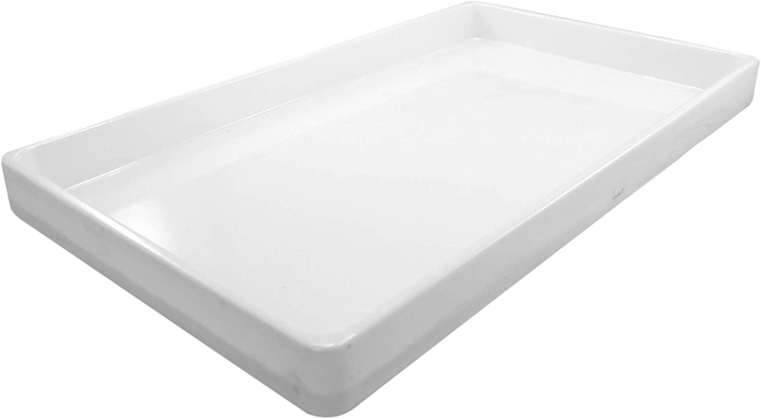 N'icePackaging 1 Qty - Heavy Duty Beach-Stone White Plastic 1 ...