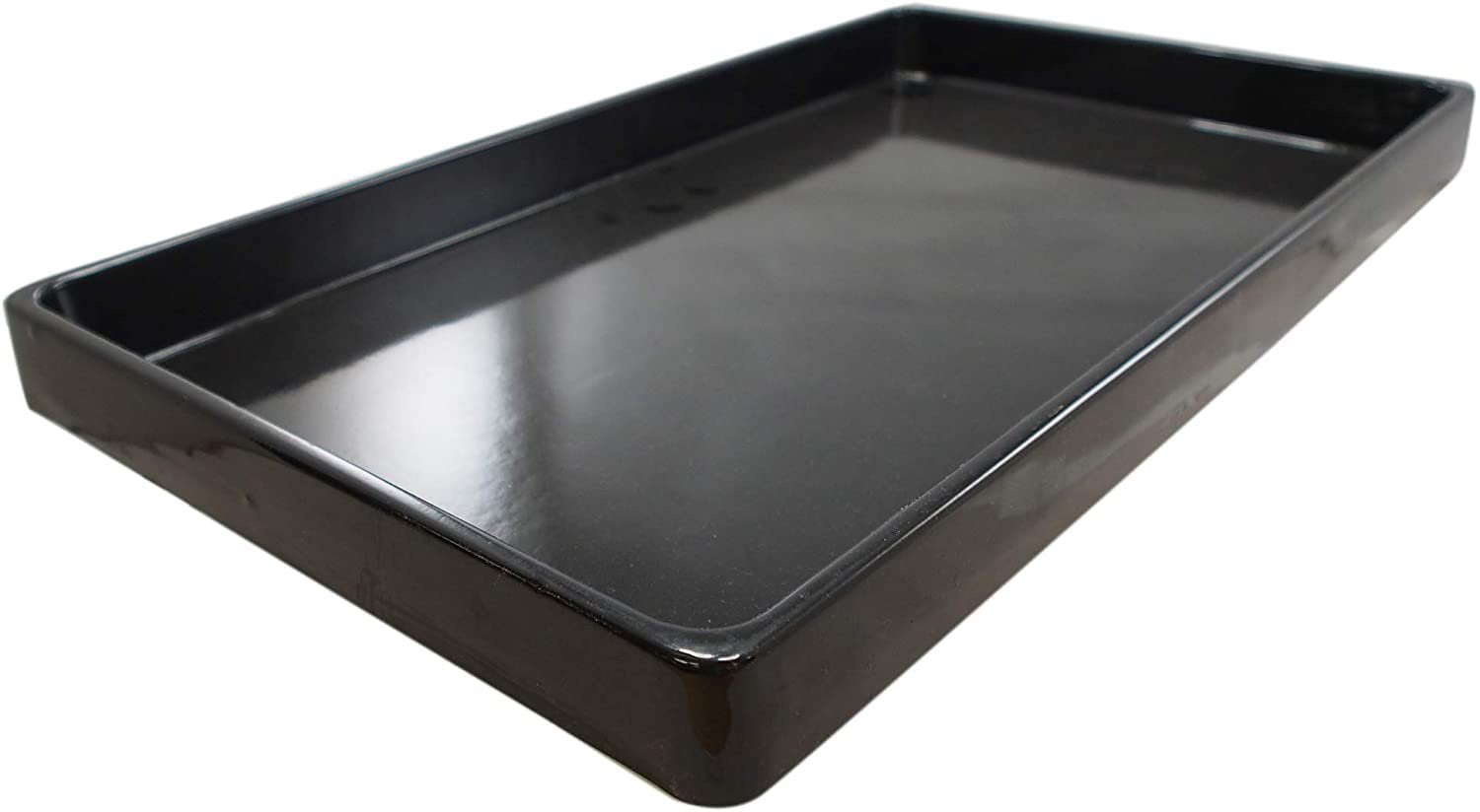 N'icePackaging 1 Qty - Heavy Duty Jet-Stone Black Plastic 1 Compartment ...