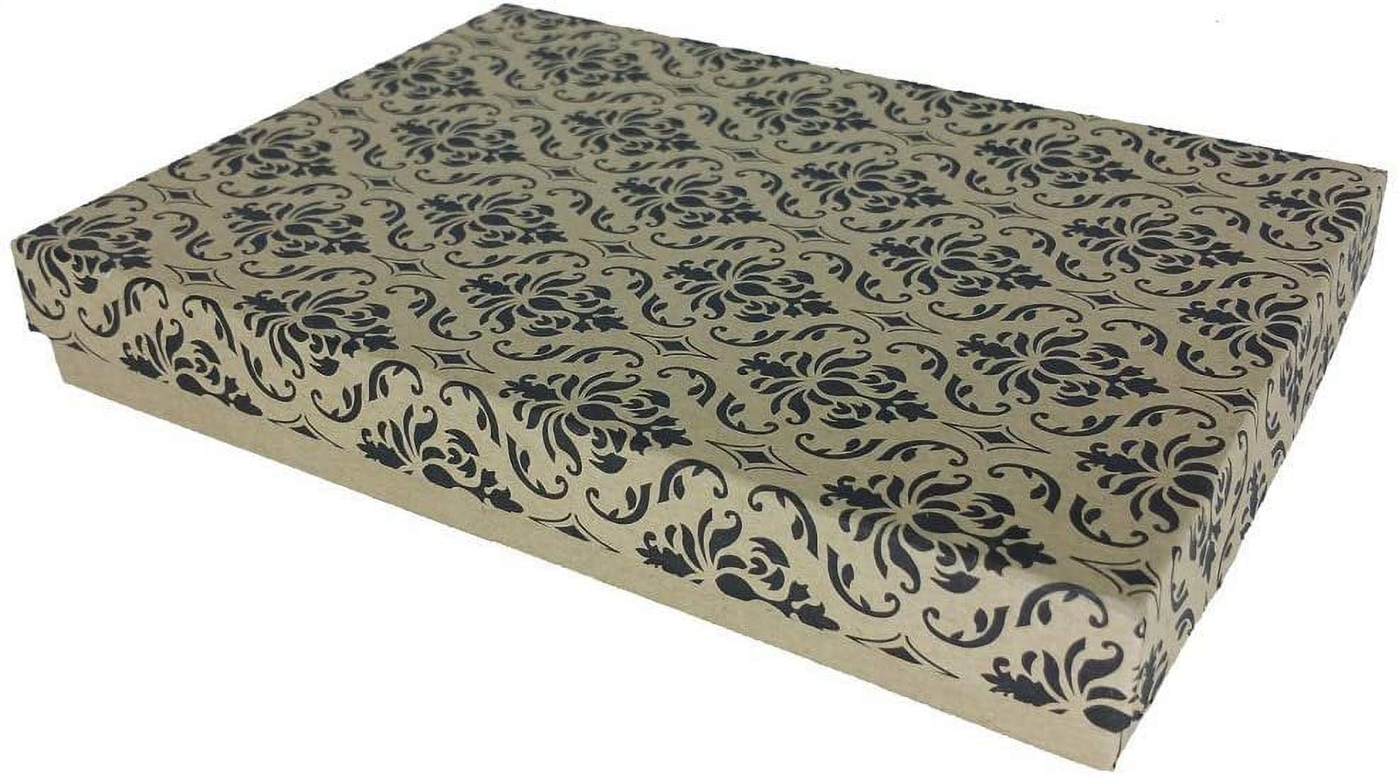 N'icePackaging - 100 Qty Kraft Damask Imported Cotton Filled Large ...