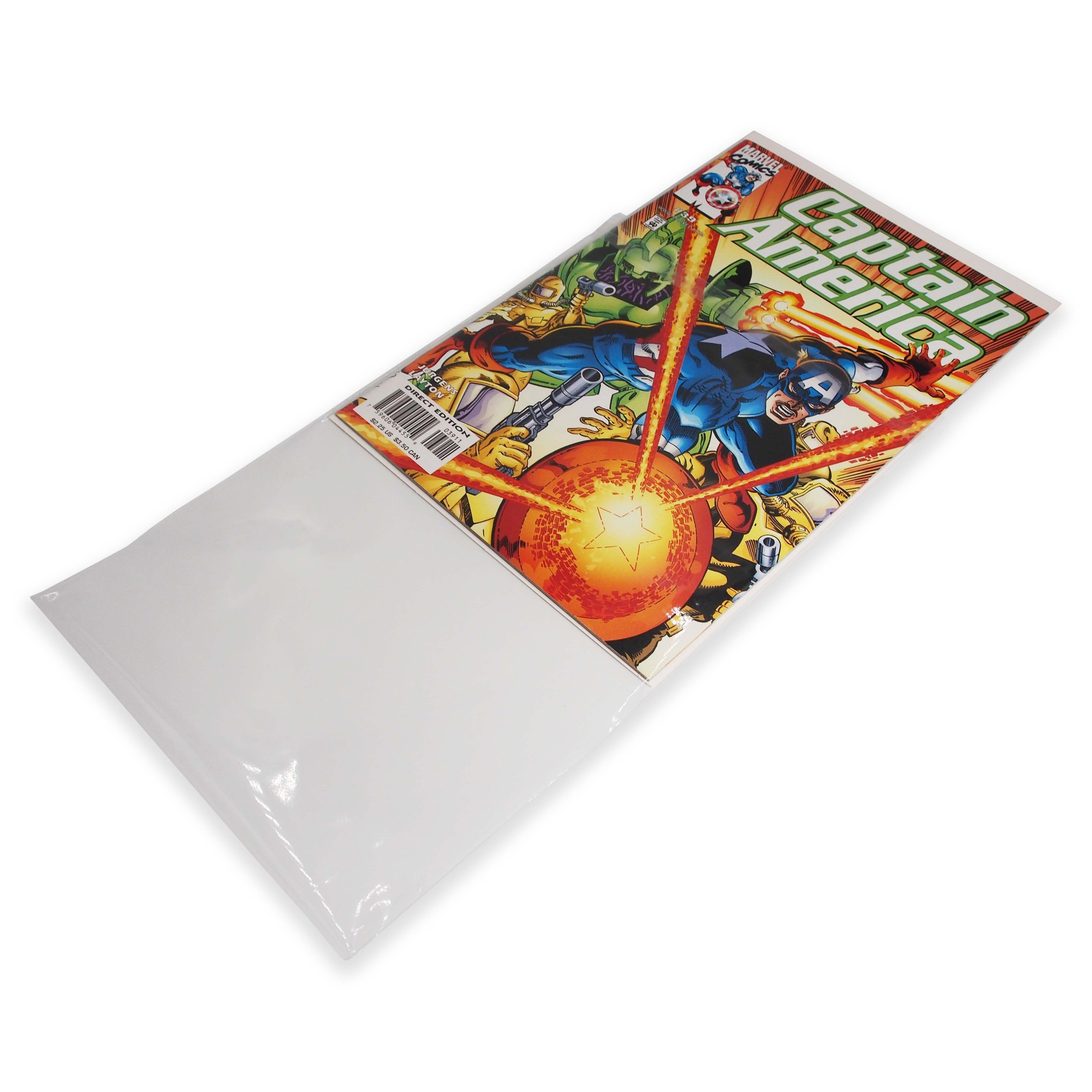 N'icePackaging - 200 Qty Protective Comic Book Sleeves - Super Clear ...