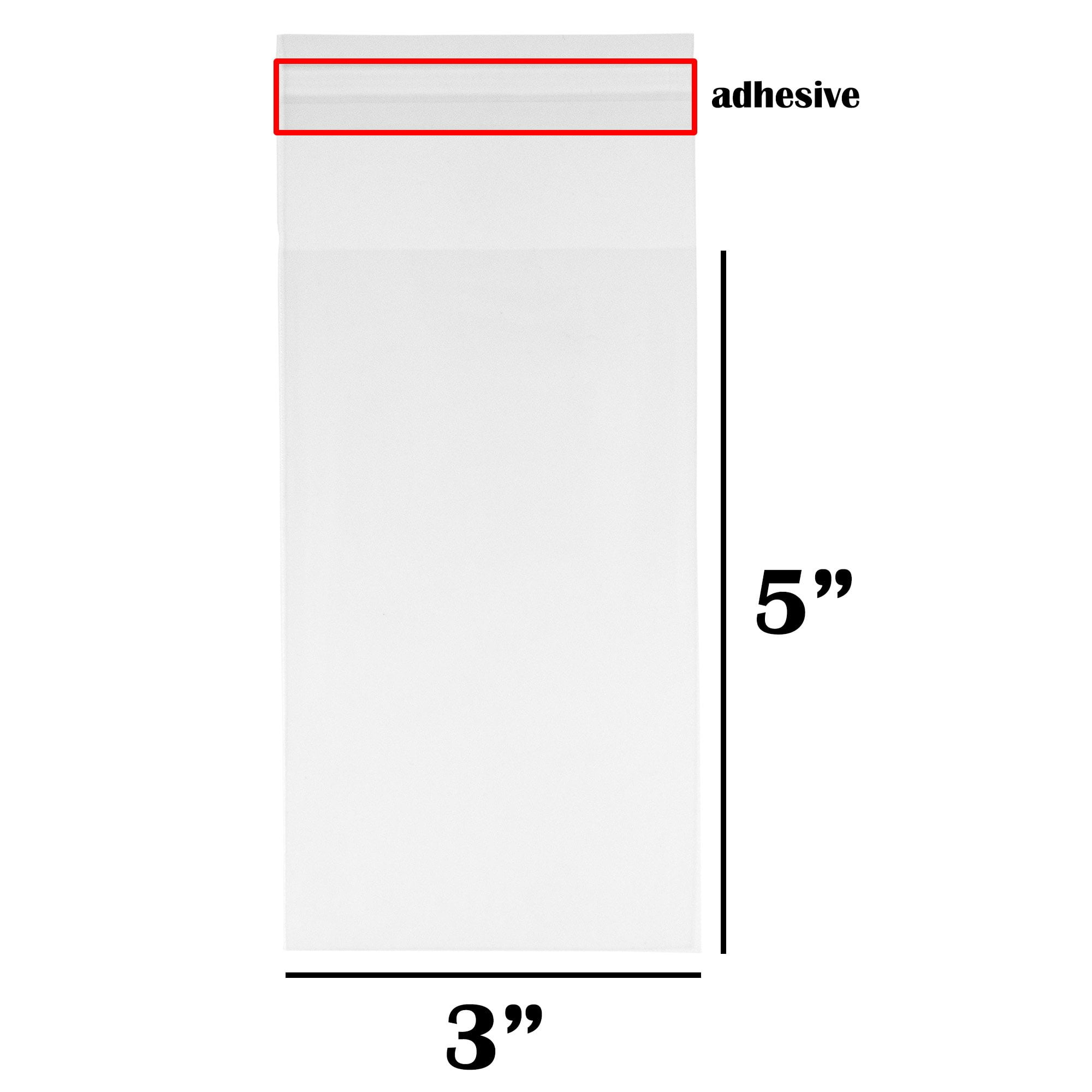 N'icePackaging - Ultra Clear Self-Adhesive Re-Sealable OPP Packaging ...