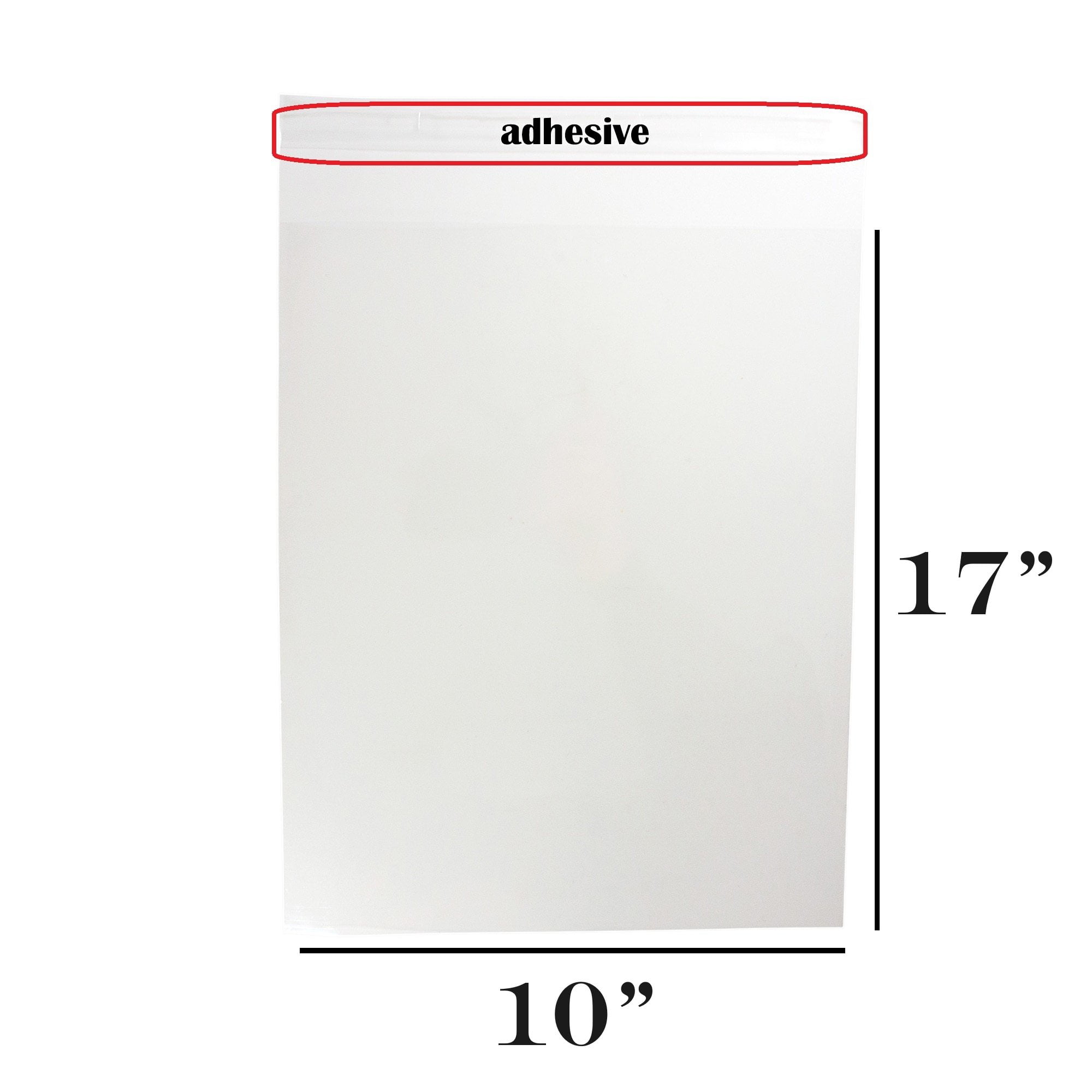 N'icePackaging - Ultra Clear Self-Adhesive Re-Sealable OPP Packaging ...