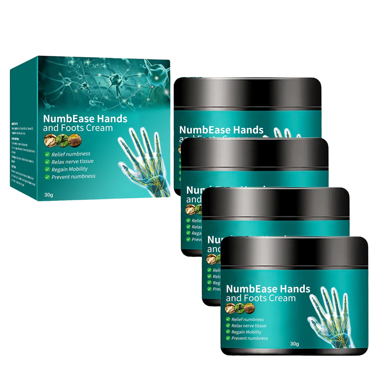 Nérve Pāin Relief Cream for Hands & Feet - Natural Neuro-pathy Support ...