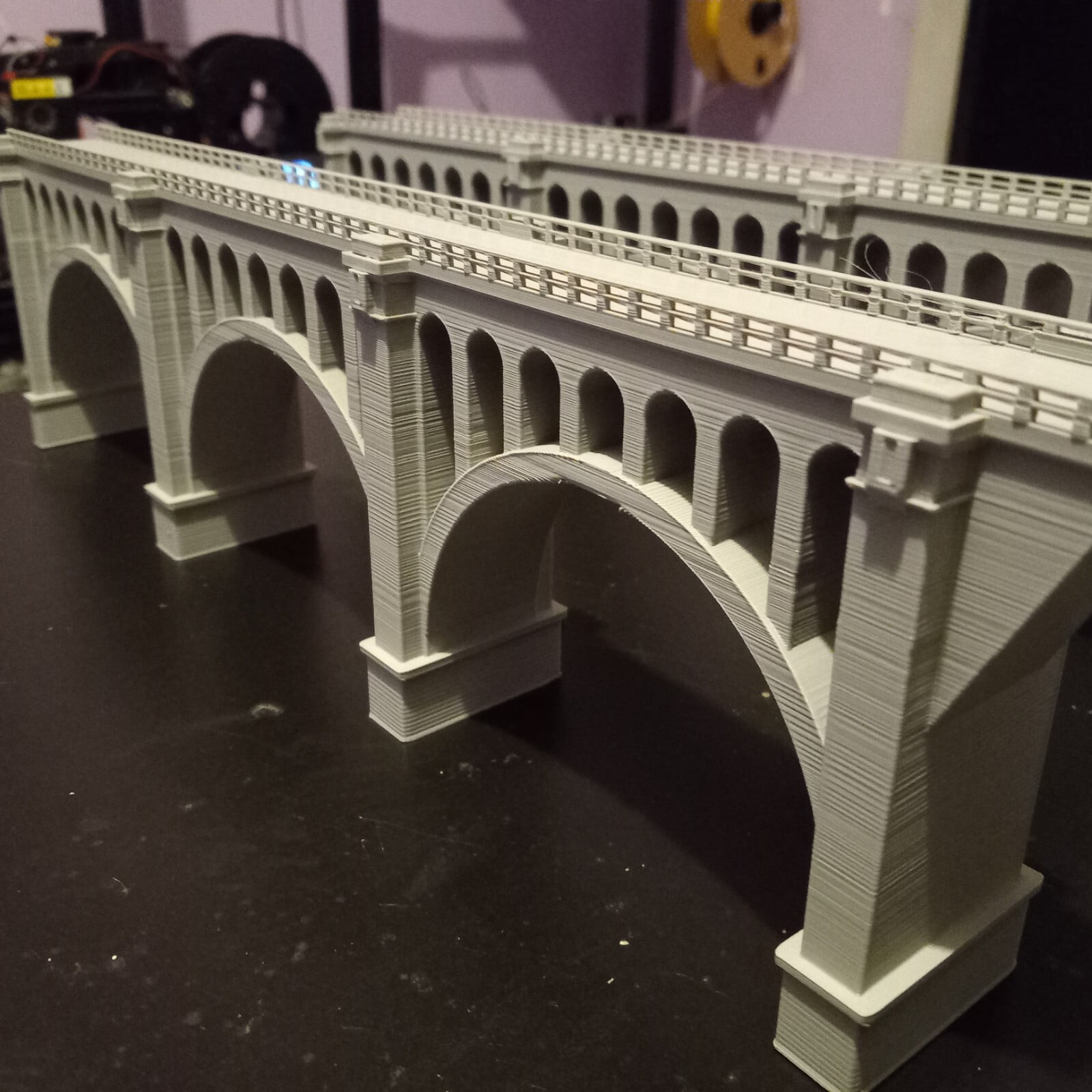 N scale USING KATO UNITRACK Double Main Bridge 30-Inch Long Viaduct ...