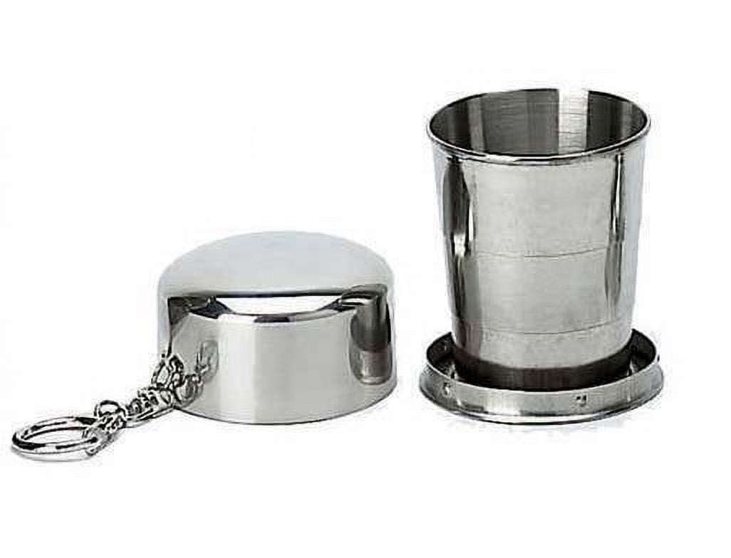 N1 Collapsing Cup, Stainless Steel Folding Cup, for Travel, Portable ...