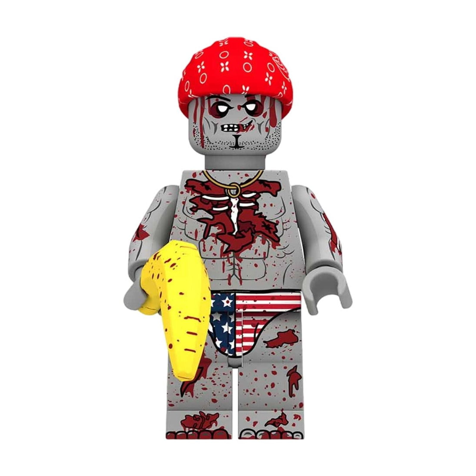 N122 Philosophy Zombie Minifigure,2-inch Tall Zombie Minifigure,Mini ...