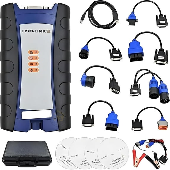 N2 USB Link 2 BT 9.6.0.2 Diesel Truck Diagnostic Tool for NEXIQ 2 Heavy ...