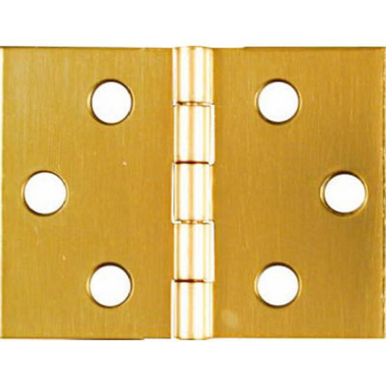 N211-870 1.5 in. Bright Brass Finish Solid Brass Desk Hinge, 2 Pack ...