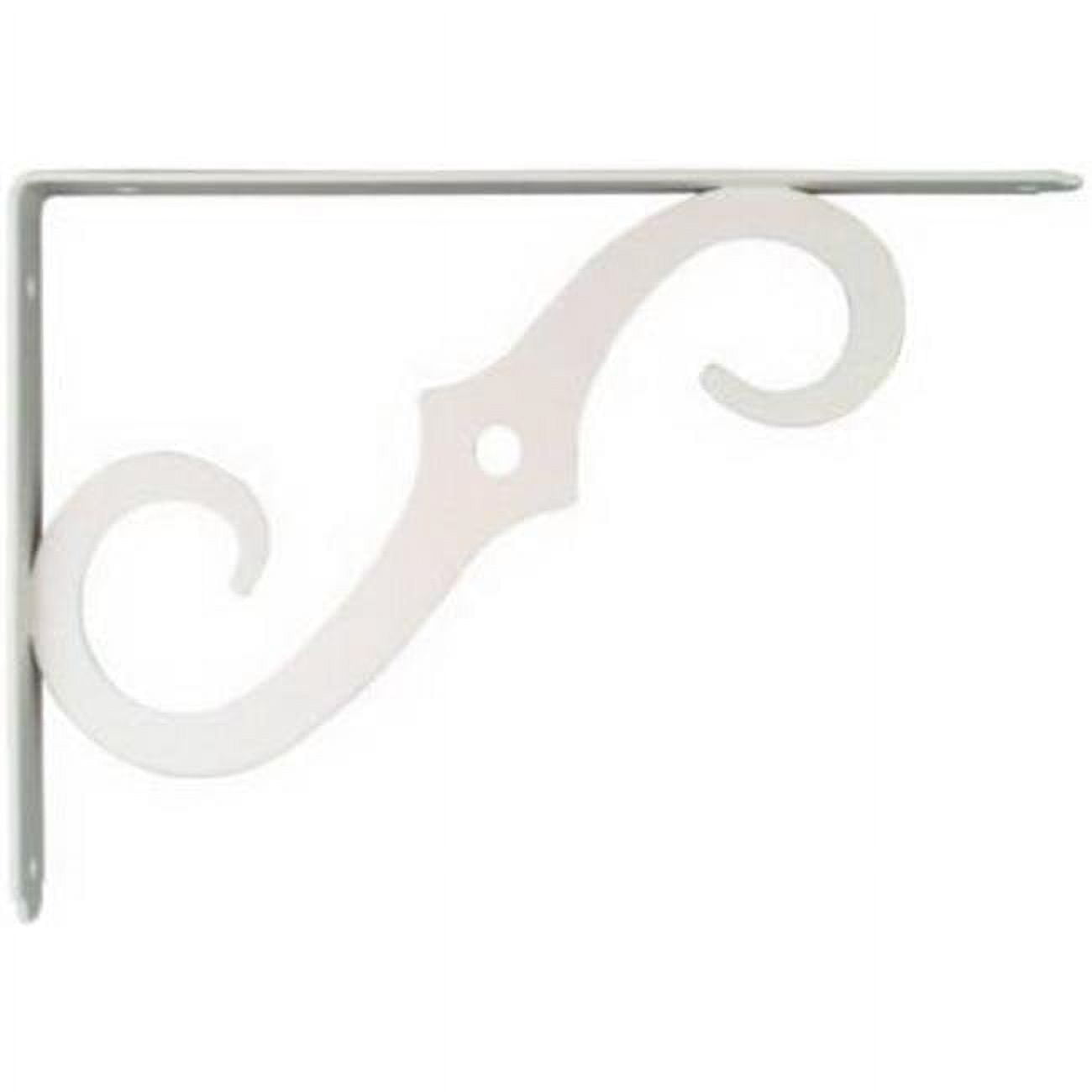 N229-443 10 x 7 in. Ornamental Bracket, Antique White - Walmart.com