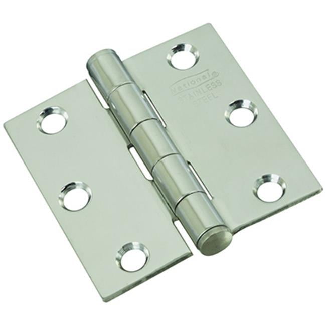 N276-972 2.5 in. Stainless Steel Door Hinge - Walmart.com