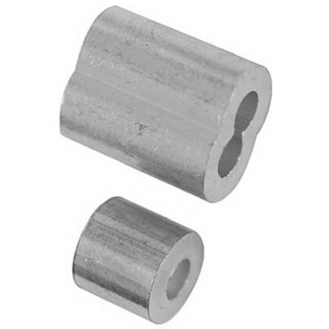 N283-853 0.12 in. Aluminum Ferrules & Stops - 2 Pack, Pack Of 5 ...