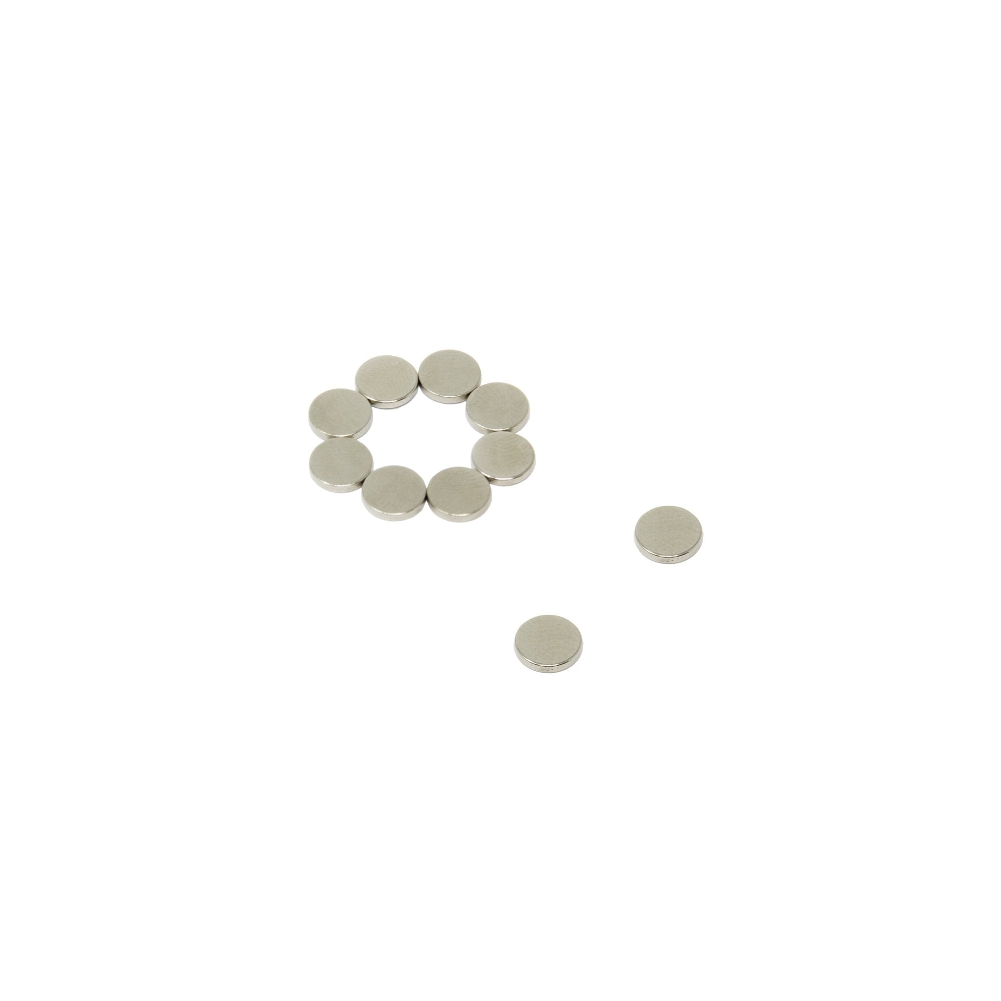 N42 Neodymium Diametrically Magnetised Disc Magnet - 6mm dia x 1mm ...