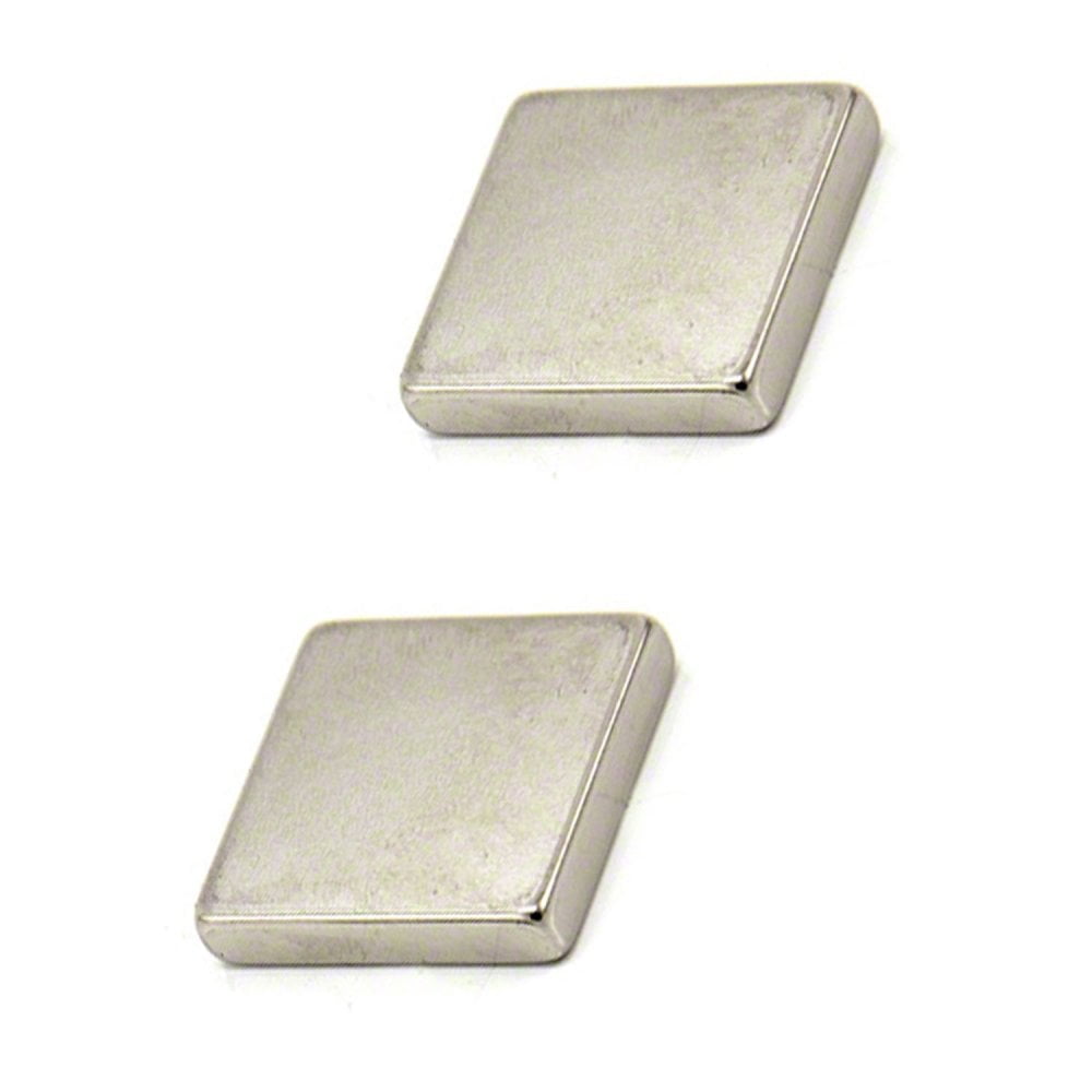 N42 Neodymium Rectangular Magnet - 25mm x 25mm x 5mm thick - 24.25lbs Pull (Pack of 1) - Walmart.com