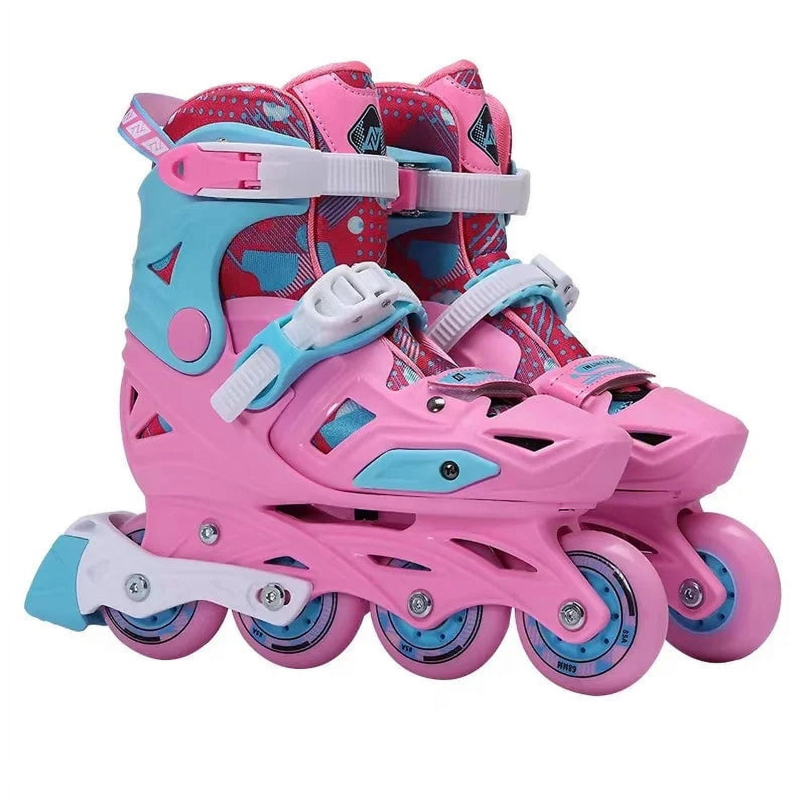 N6 Professional Adjustable Size Children's Roller Skates Shoes Inline ...