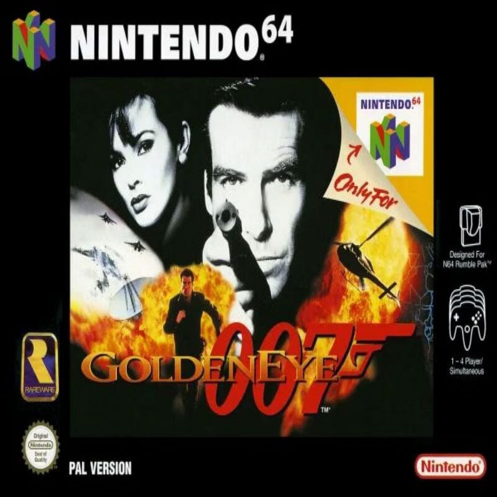 N64 Game Cartridges 007 GolenEye for N64,US Version - Walmart.com