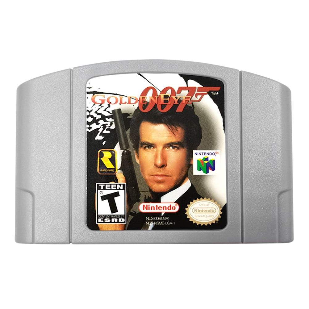 N64 Game Cartridges 007 GolenEye for N64,US Version - Walmart.com