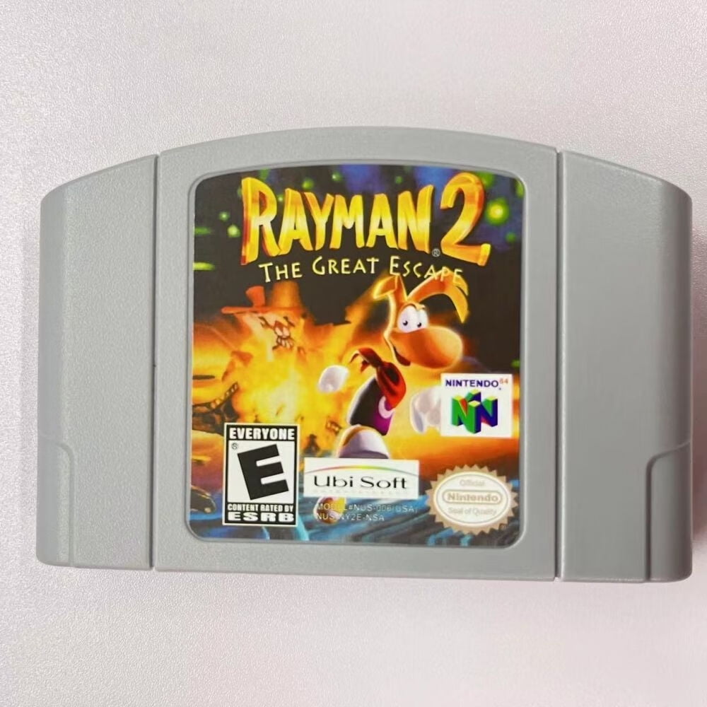 Rayman 2: The Great Escape N64 Game Cartridges for N64 - Walmart.com