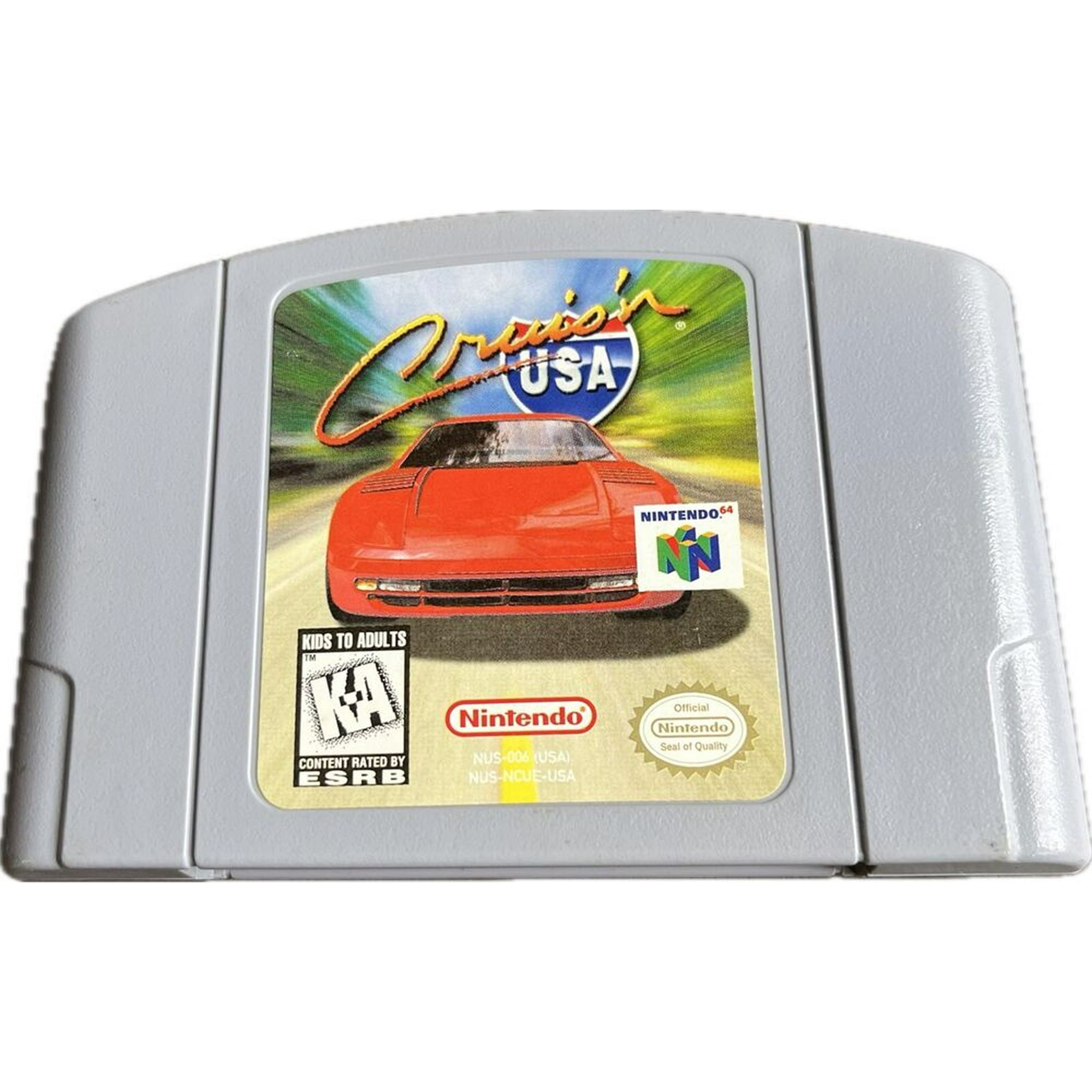 N64 Game Cruis'n USA Cruisin Game Only Card NTSC US Version - Walmart.com