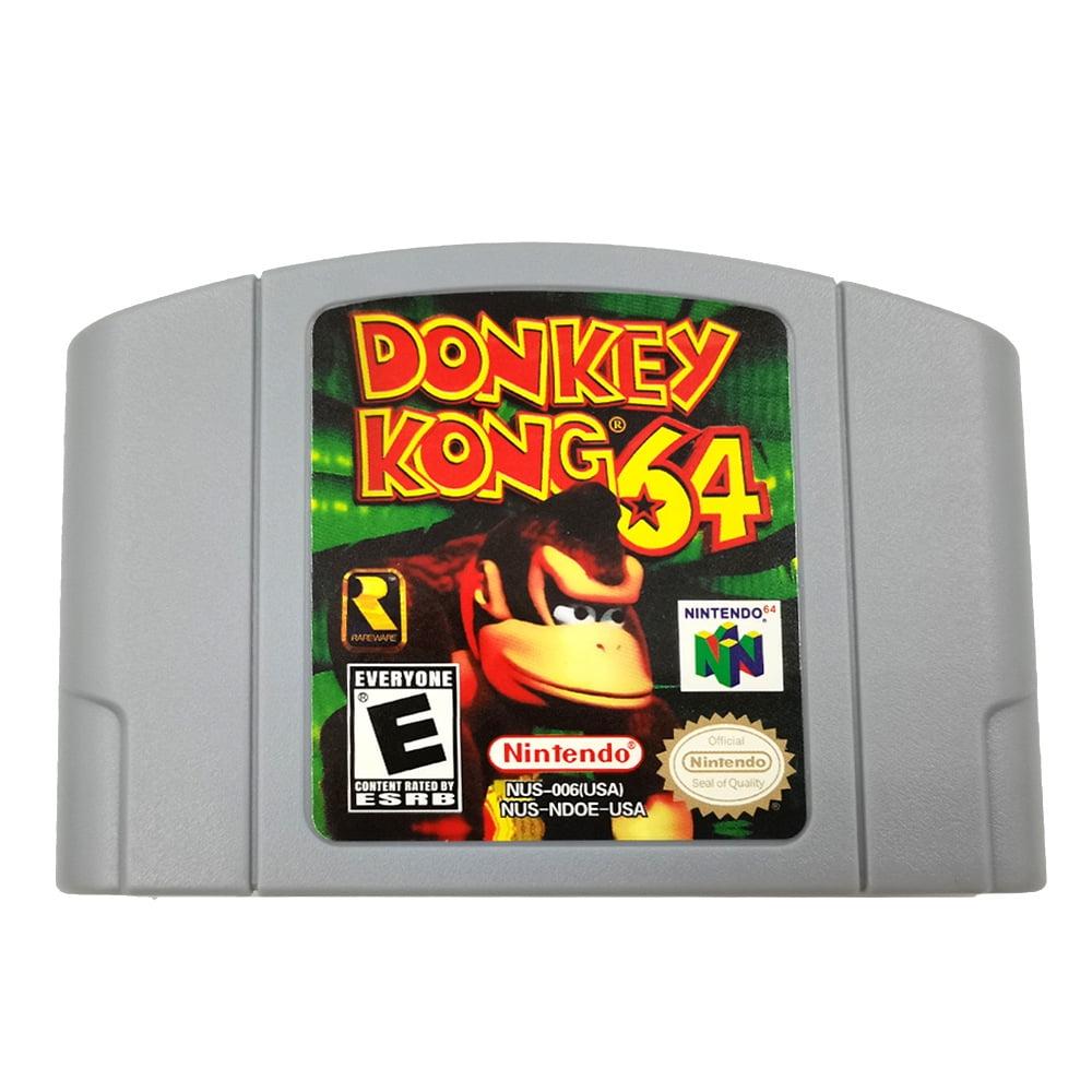 N64 Game： DONKEY KONG 64 -US N 64 Game Cartridge for N64 Console ...